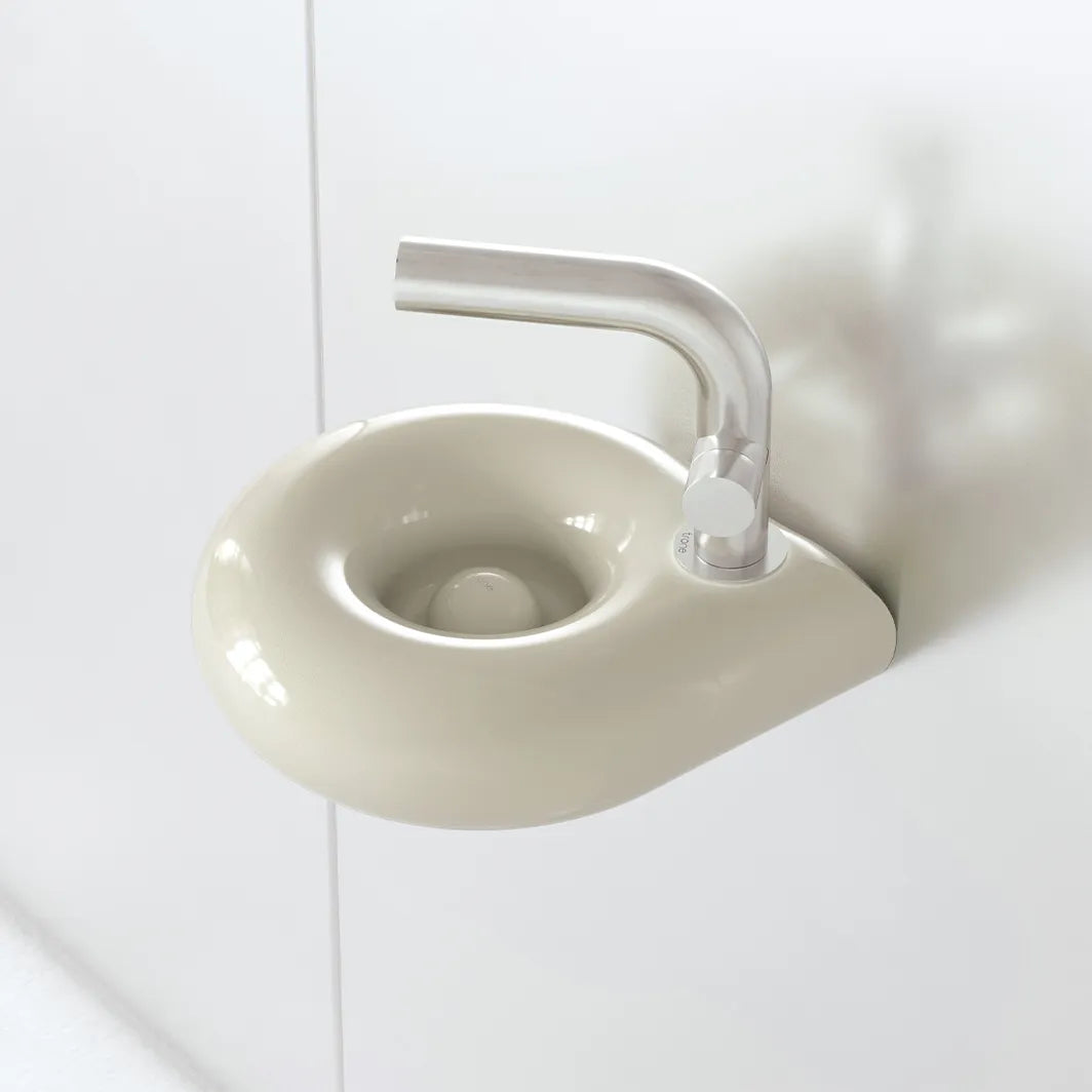 Trone - Orbe, the compact round hand basin